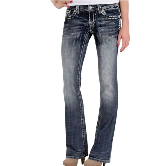 Miss Me | Jeans | Miss Me Bootcut Jeans Womens 28 Vintage Wash ...